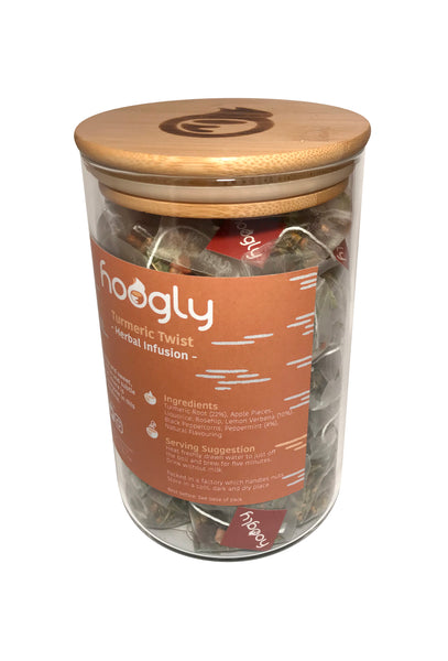 Turmeric Twist - Refill 50 pyramid bags – Hoogly Tea